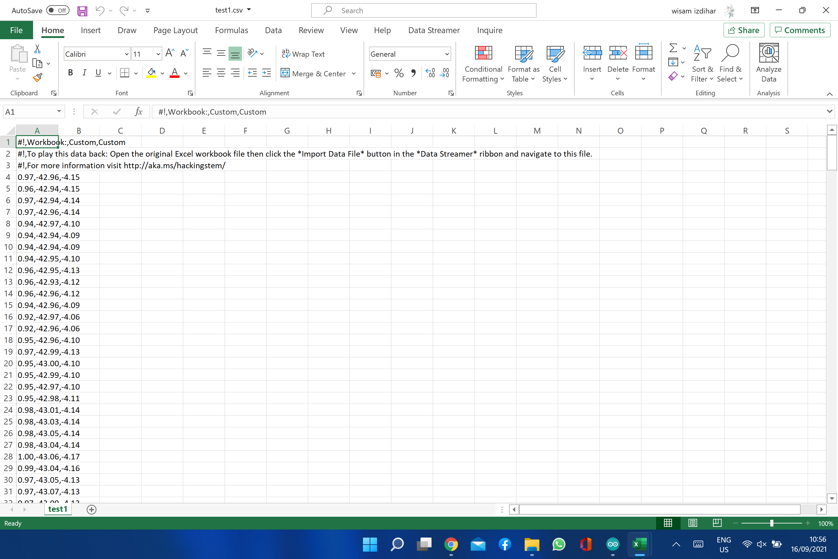 Excel Data Streamer | Microsoft Community Hub